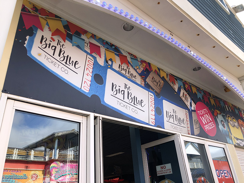 Big Blue Ticket Company | Southsea Amusement Arcade